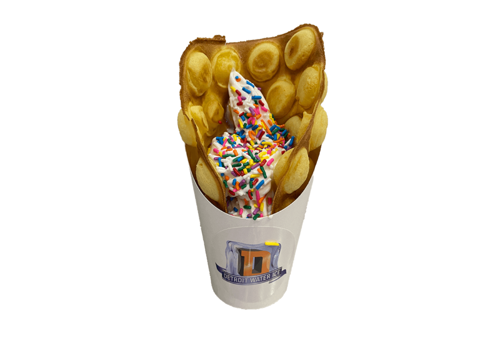 Bubble Waffles - Detroit Water Ice Factory